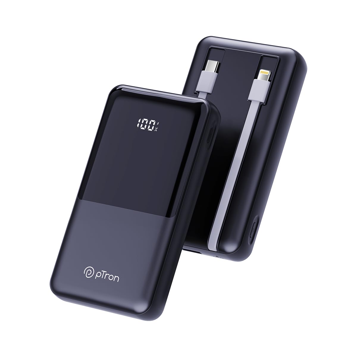 pTron Dynamo Power Bank 20000mAh - Fast Charging, 4 Outputs, Compact